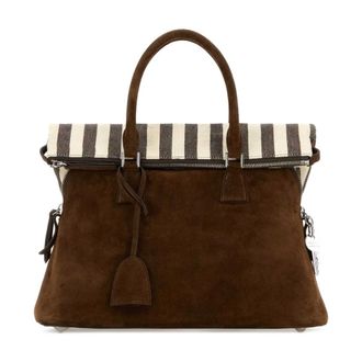 Maison Margiela Femme, Sacs, Brun, Taille: ONE Size 5AC Soft Medium