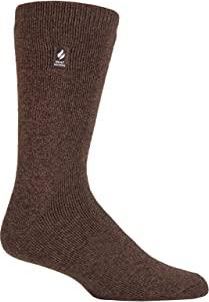 Heat Holders SOCKSHOP Homme 1.6 TOG Lite Chaussettes Paquet de 1 Marron 39-45