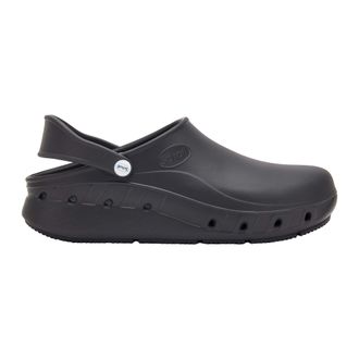 Scholl Ultragrip Clog, Schuhe für Fachkräfte im Gesundheitswesen, Unisex, für Erwachsene, Schwarz, 37 EU