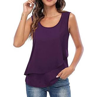 Generic Debardeur Femme Push Up D&eacute;bardeur Tendance Asym&eacute;trique Epaulette Et Caraco Fleuri Correcteur Cyclisme Grosse 3 Bas Brique Basketball Cot&eacute; Macrame Affi