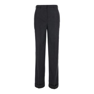 Semicouture Damen, Hosen, Grau, MGr&ouml;&szlig;e
