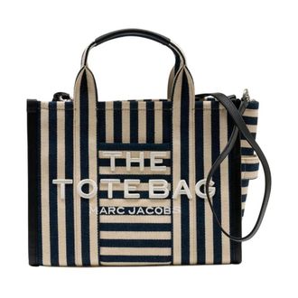 Marc Jacobs Femme, Sacs, Multicolore, Taille: ONE Size Le sac cabas moyen The Stripe Canvas