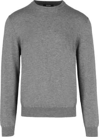 Bomboogie Homme, Pulls, Gris, Taille: 2XL Pull Ras du Cou en Laine M&eacute;rinos