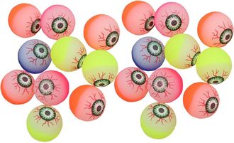 BESPORTBLE 30 stücke 32mm Halloween Bouncy Balls Scary Eye Balls Halloween Party Supplies (Zufällige Farbe) Weihnachtsdekoration Halloween, Weihnachten, Dekorati