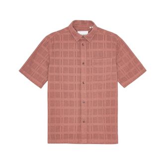 Les Deux Homme, Chemises, Rouge, Taille: 2XL Charlie Shirt