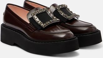 Roger Vivier Mocassins Viv Rangers à plateforme en cuir