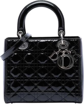Dior Sac Lady Pre-owned - Femme - Pre-owned - Noir - Taille: ONE Size