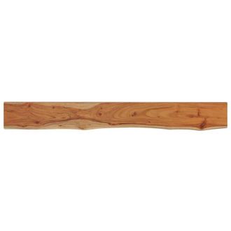 Les Tendances &Eacute;tag&egrave;re murale rectangulaire massif acacia bordure assortie