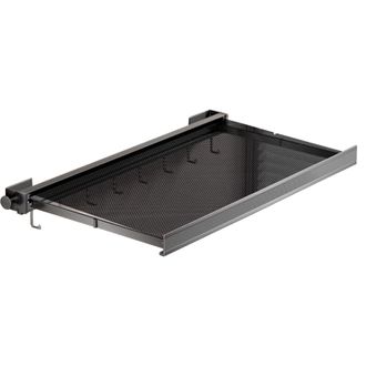 Generic Ratch W&auml;scheregal zur Wandmontage, zusammenklappbarer Kleiderst&auml;nder, Teleskop-W&auml;scheregal mit Haken, Badezimmerzubeh&ouml;r, Wende-Netz