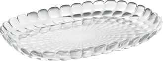 Guzzini Tiffany, Tablett M - Transparent, 32 x 22,5 x h3 cm - 27960100