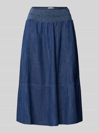 OPUS Jeansrock mit elastischem Bund Modell Ropini
