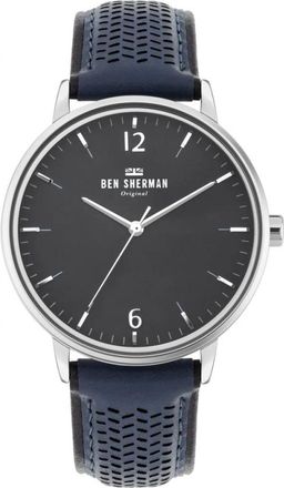 Ben Sherman Homme, Accessoires, Bleu, Taille: ONE Size Montre Quartz Portobello 41mm