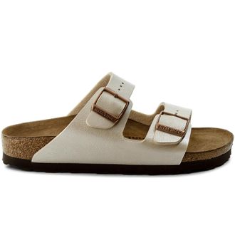 Birkenstock Pantoletten Birkenstock Arizona Birko-Flor 1009921 Goldfarben