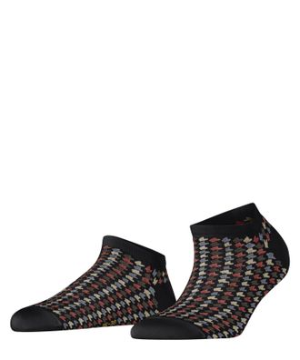 Falke Damen Sneakersocken Vibrant Boost W Sn Lyocell kurz gemustert 1 Paar, Schwarz Black 3000, 39-42
