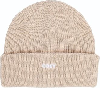 Obey unisex, Accessoires, Beige, Taille: ONE Size Knit Beanie