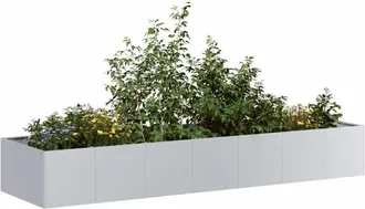 vidaXL Jardini&egrave;re 280x80x40 cm acier galvanis&eacute; - Vidaxl