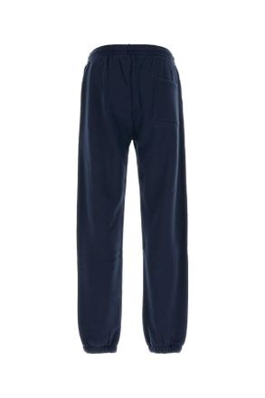 Sporty & Rich Script Joggers - Navy