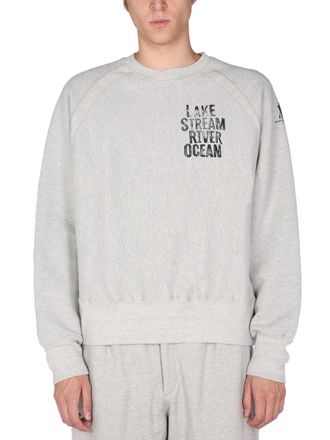 Engineered Garments Printed Cotton Sweatshirt - Gray