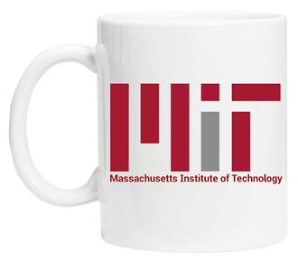Generic Massachusetts Institute Of Technology Student Wiederverwendbare Tasse aus wei&szlig;em Glas f&uuml;r Tee und Kaffee Coffe Cup