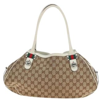 Gucci Pre-owned Sac bandouli&egrave;re vintage - Femme - Pre-owned - Beige - Taille: ONE Size