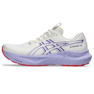 Asics Asics Chaussures de Course GT-2000 14 pour Femme, Cr&egrave;me/Violet Edo, 38 EU