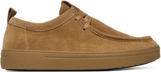Tommy Hilfiger Halbschuhe Modern Light Suede Moc Toe Shoe FM0FM05501 Braun