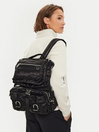 Desigual Rucksack 24SAKY18 Schwarz