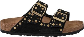 Birkenstock Femme, Chaussures, Noir, Taille: 36 EU Arizona Rivet Border Narrow Fit