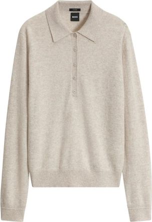 HUGO BOSS Pull Polo - Femme - Pulls - Blanc - Taille: 38 FR