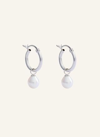 Pompidou Creolen Lucy By Glambou silber