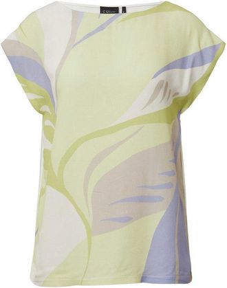 s.Oliver Kurzarmshirt T-Shirt &Auml;rmelloses Blusenshirt mit Frontprint