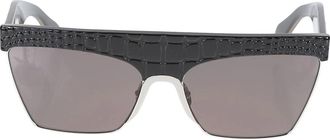Alaia Aa0106S Sonnenbrille mit flachem Oberteil - - Accessories - Damen - Schwarzk - ONE SIZE