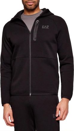 Emporio Armani Emporio Armani Ea7, Homme, Sweatshirts et sweats &agrave; capuche, Noir, Taille: S SweaT-shirt &agrave; capuche Dynamic Athlete
