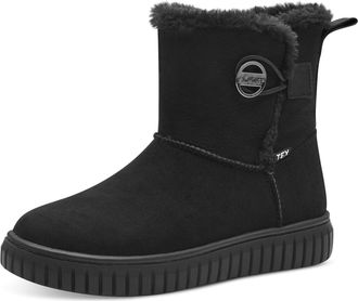 s.Oliver Jungen Winterstiefel Gef&uuml;ttert Wasserabweisend, Schwarz (Black), 33 EU