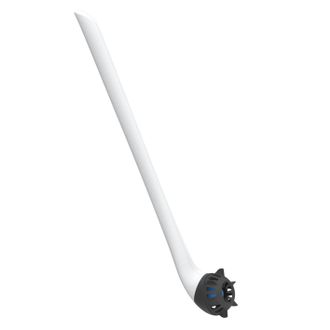 Easymaxx Toilettenbürste | WC-Bürstenkopf & Spülstein in einem | Kopf abklicken & einfach als WC-Stein nutzen | Silikon-Lamellen für gründliche Flexibilität & 