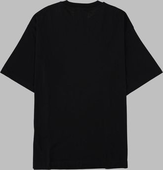 Versace Jeans Couture Liquify Rubber Logo T-Shirt - Black