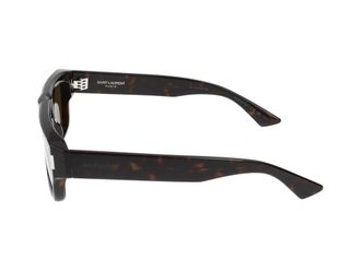 Saint Laurent Mens Sl Sunglasses Havana Acetate
