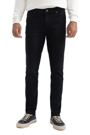 DeFacto Herren Jeanshosen - Hochwertige Jeans Hosen für Herren Pedro-Slim Fit Denim