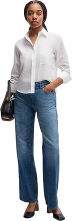 HUGO BOSS Brielle Monday Hemd f&uuml;r Damen (Wei&szlig;)