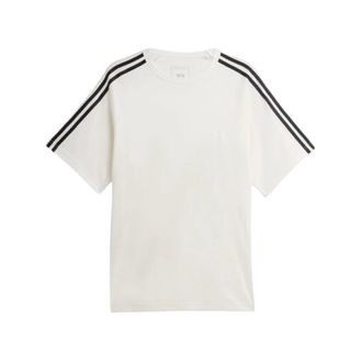 Yohji Yamamoto Short Sleeve Tee 3-Stripes - - Tops - Herren - Beige - L