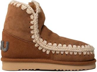 Mou Schneeschuhe Eskimo 18 Glitter Logo MU.FW101050A Braun