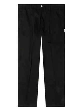 Human Made pantalon à design plissé - Noir