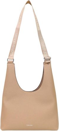Calvin Klein Webbing Adj Strap Large Shoulder - - Bags - Damen - Beige - ONE SIZE