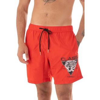 Just Cavalli Logo Badeanzug - - Swimwear - Herren - Rot - 2XL