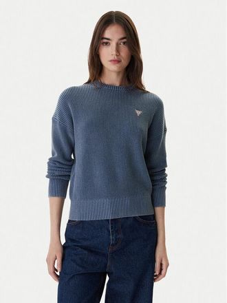 Guess Pullover W6RR20 Z3HM1 Blau Regular Fit