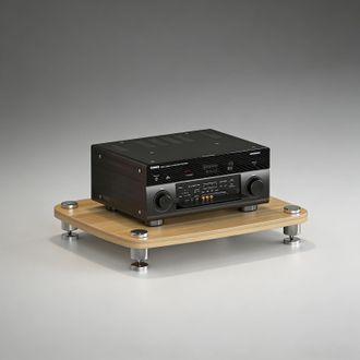 Generic HiFi Regal AV-Medienst&auml;nder Mit 1 Bis 4 Ebenen, HiFi-Lautsprecherbox Mit Vibrationsd&auml;mpfung, Aufbewahrungseinheit for Plattenspieler Und Spielkonsolen