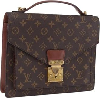 Louis Vuitton Sac &agrave; main Monceau 28 Pre-owned - Femme - Pre-owned - Brun - Taille: ONE Size