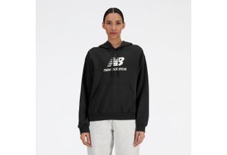 New Balance Kapuzensweatshirt Sport Essentials French Terry Logo Hoodie mit Kapuze, aus Baumwolle und Polyester