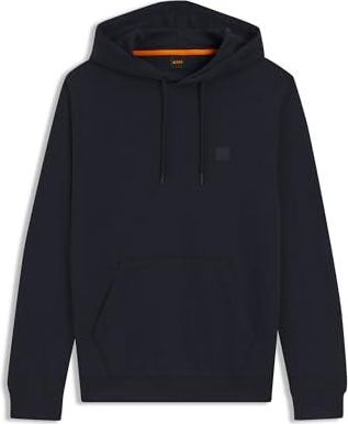 BOSS Hommes Wetalk Sweat à Capuche Regular en Molleton de Coton avec Patch logoté