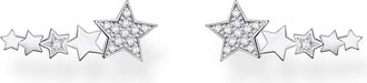 Thomas Sabo Thomas Sabo Damen Ohrringe Ear Climber Sterne 925 Sterling Silber H2159-051-14